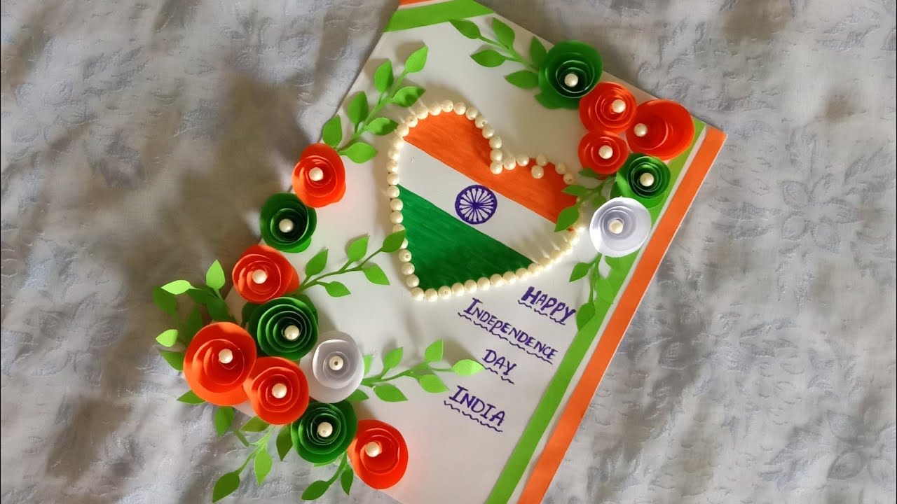 How to Make a Independence Day Card 15 August Card For India 2025 - YouTube