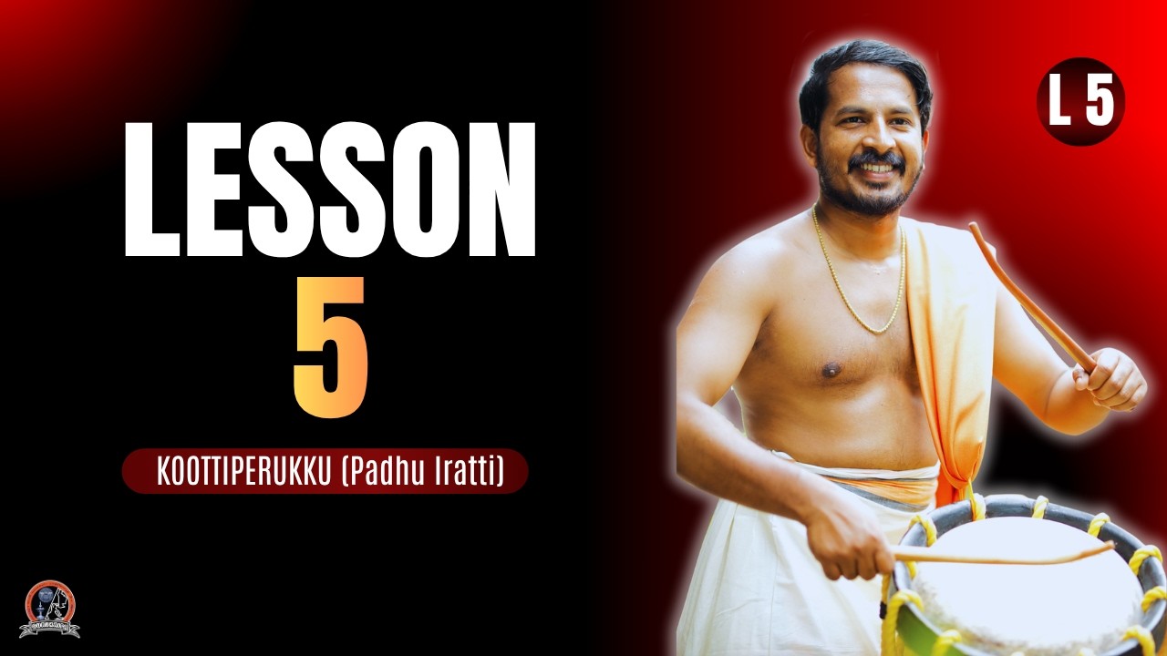 Chenda Tutorial Part 5 | Advanced Padam with Speed & Variations ...