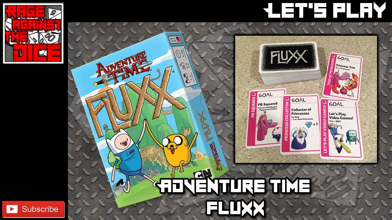 Let's play Adventure Time Fluxx... Again - YouTube