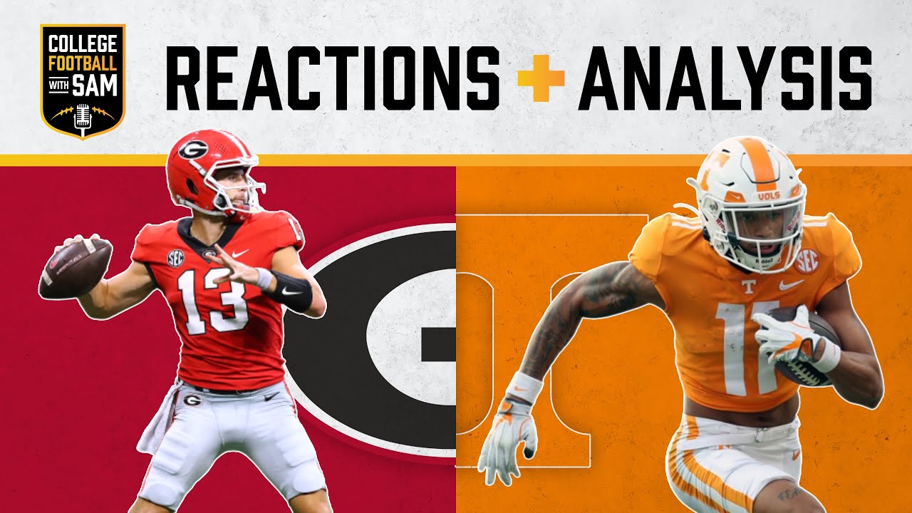 Georgia Dominated Tennessee | Reaction + Analysis | Georgia Football ...