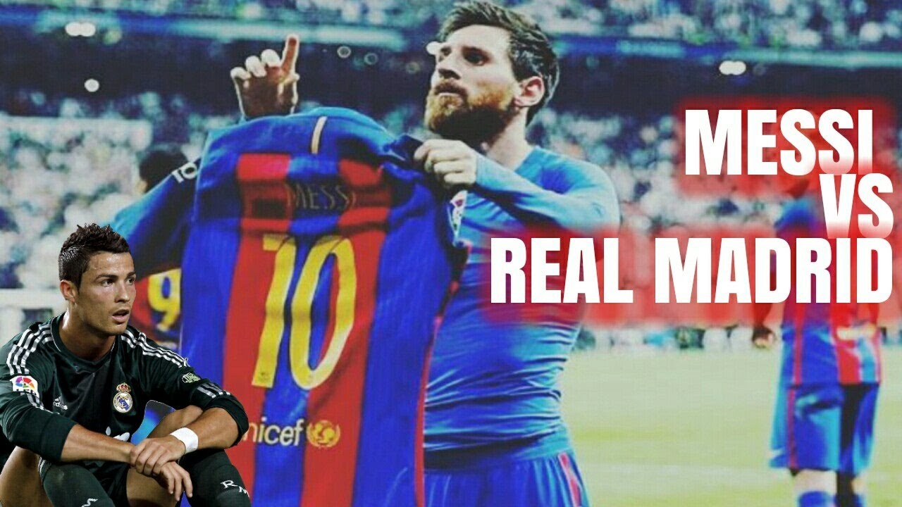 Lionel Messi vs Real Madrid Away 16-17 HD 1080i 23-04-2017 - YouTube