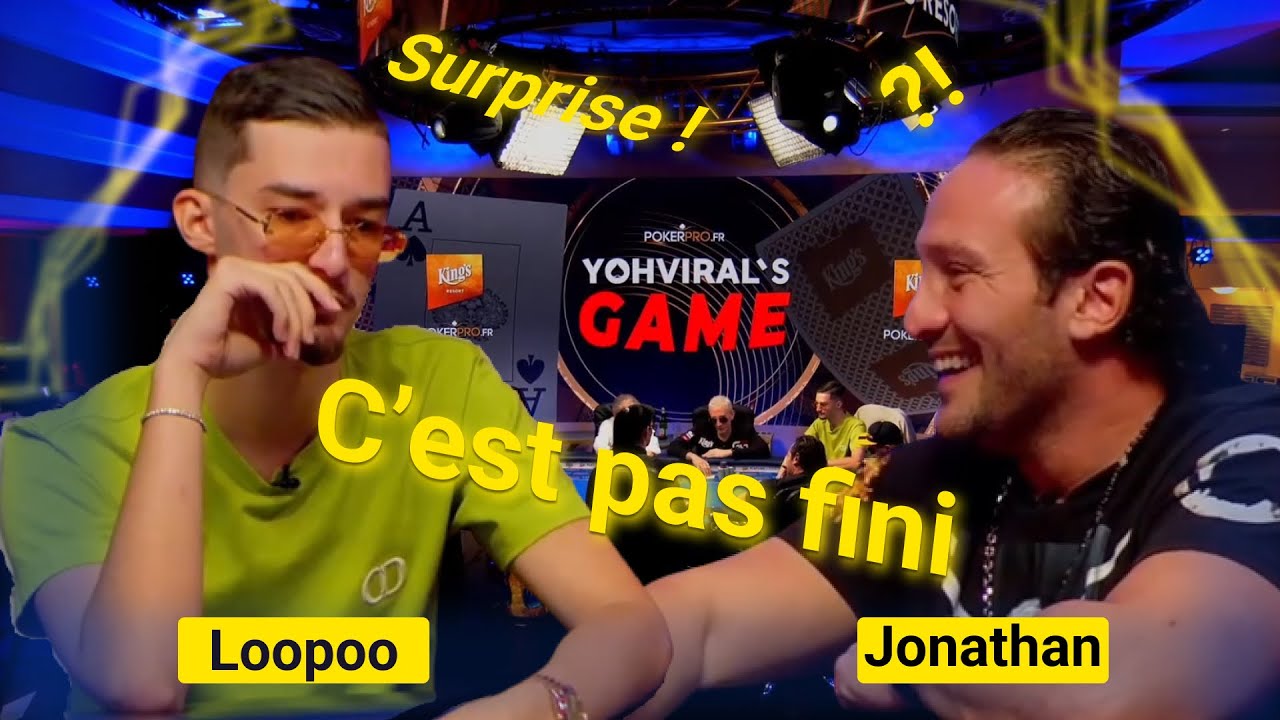 “J’AI ENVIE DE GAGNER” | Jonathan ALL-IN 16 200€ face à Loopoo - @YoH ...