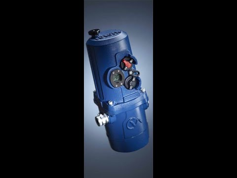 Control Distributors - Rotork CMQ Actuator and Flo-tite 1" V-Ball - YouTube