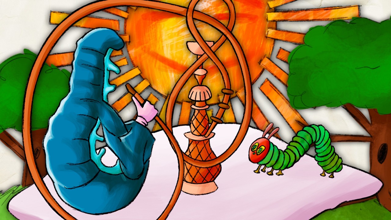 The Very Hungry Caterpillar vs The Caterpillar (Wonderland). Snakebite ...