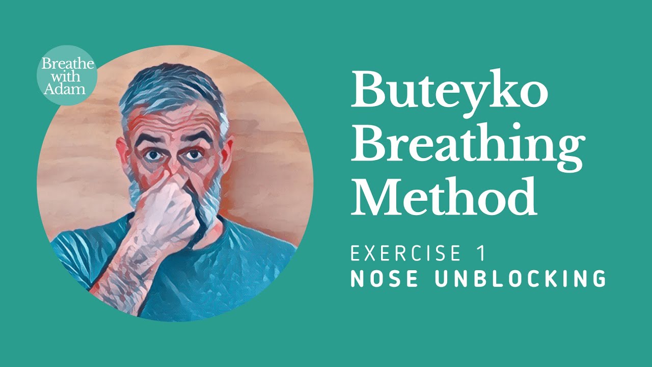 Nose Unblocking Exercise (Buteyko Breathing Method) - YouTube