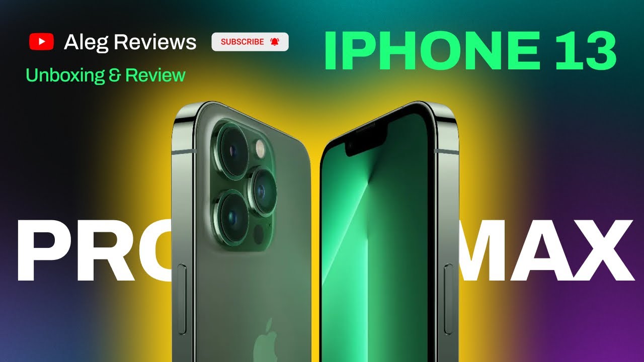 GREEN iPhone 13 Pro and Pro Max new color unboxing & comparison - YouTube