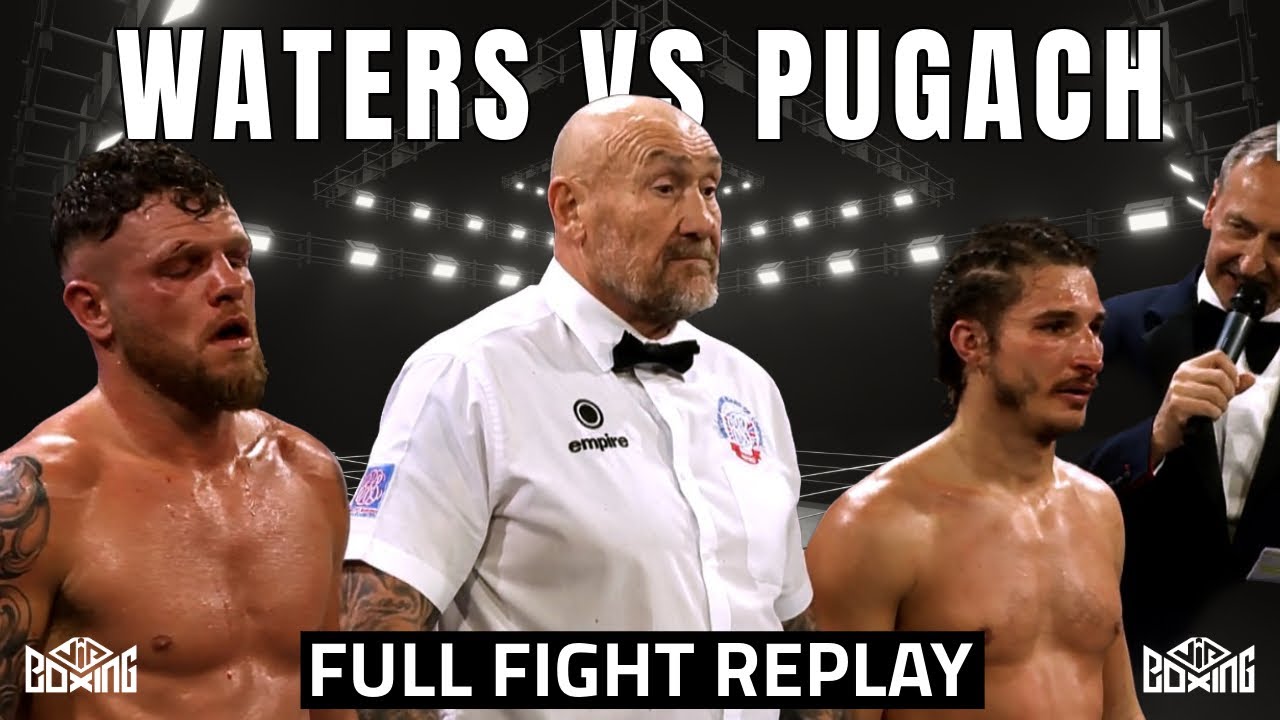 Full Fight Replay | Travis Waters v Artem Pugach | Sunderland Live ...