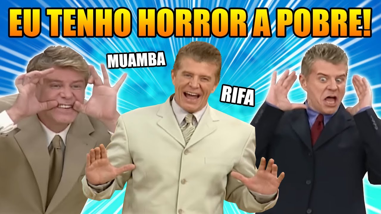 POBRE É UMA COISA TRISTE! OS MOMENTOS MAIS ABSURDOS DE CACO ANTIBES! #2 ...