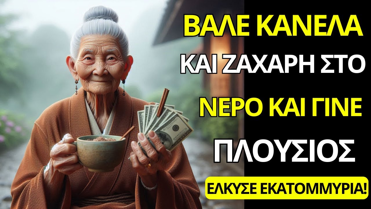 ΓΙΝΕ ΠΛΟΥΣΙΟΣ ΒΑΛΕ ΚΑΝΕΛΑ ΚΑΙ ΖΑΧΑΡΗ ΣΤΟ ΝΕΡΟ ΚΑΙ ΘΑ ΠΡΟΛΑΒΕΙΣ ΠΟΛΛΑ ...