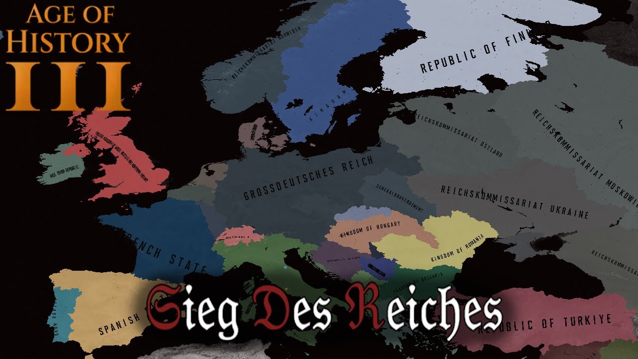 Sieg Des Reiches - Age Of History 3 aoh3 - Axis Victory Mod - mobile ...