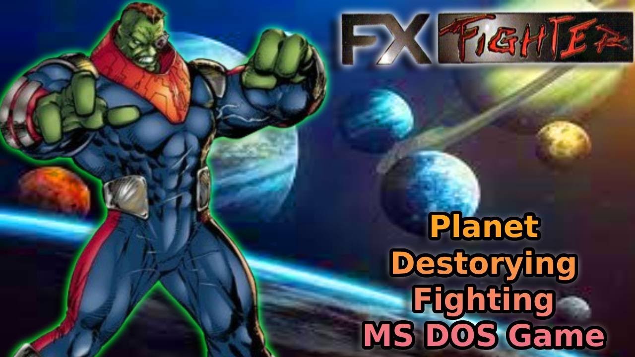 I Tried The Planet Destroying Fighting Game - Fx Fighter - YouTube