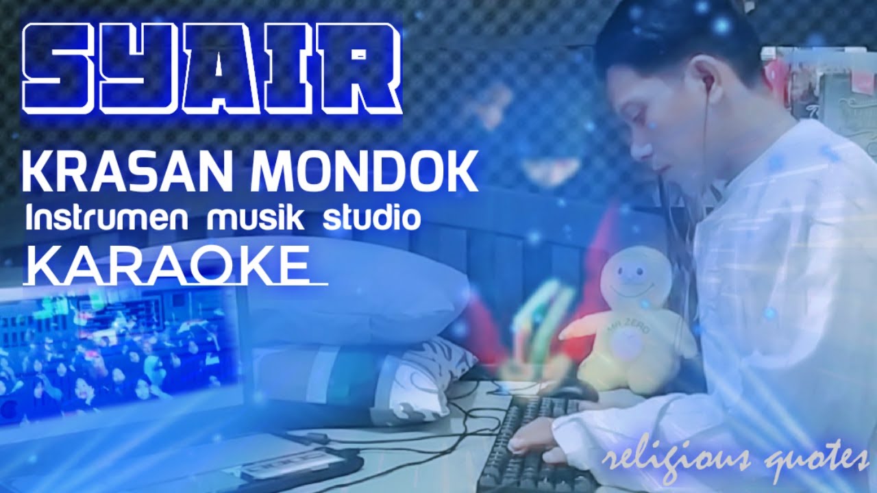 Syair krasan mondok💞 Versi Bahasa Indonesia | Instrumen musik studio ...