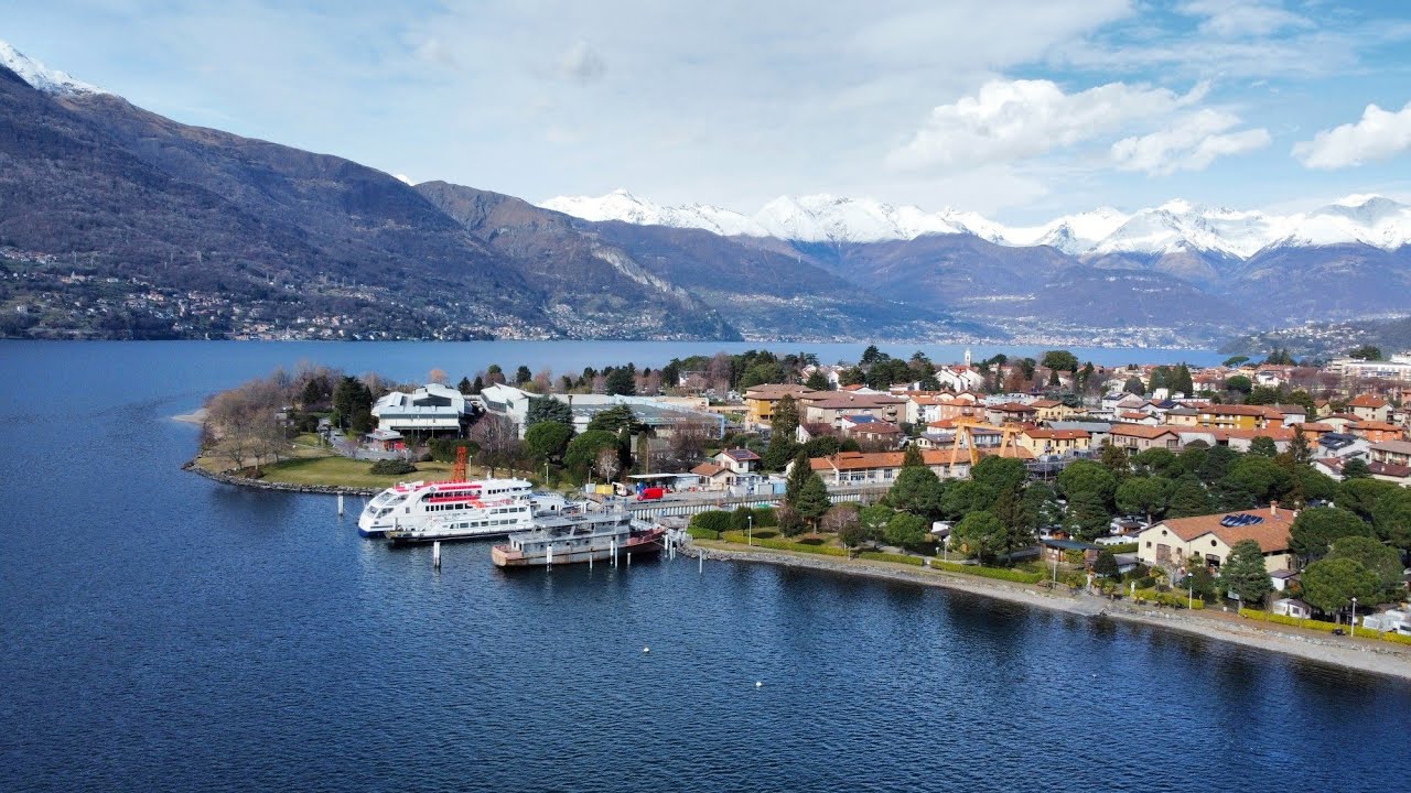 Dervio lago di Como Italia by drone 4k - YouTube