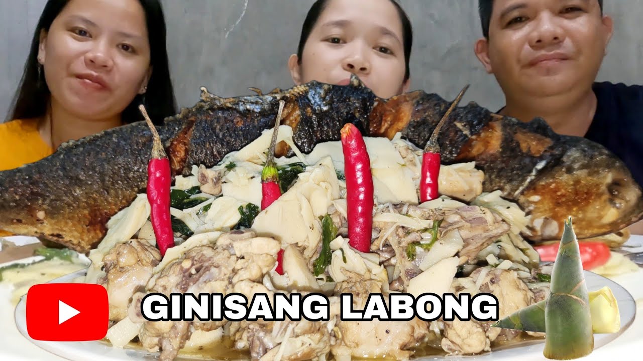 HOW TO COOK BAMBOO SHOOTS (labong) + FRIED BANGUS | Angeles city ...