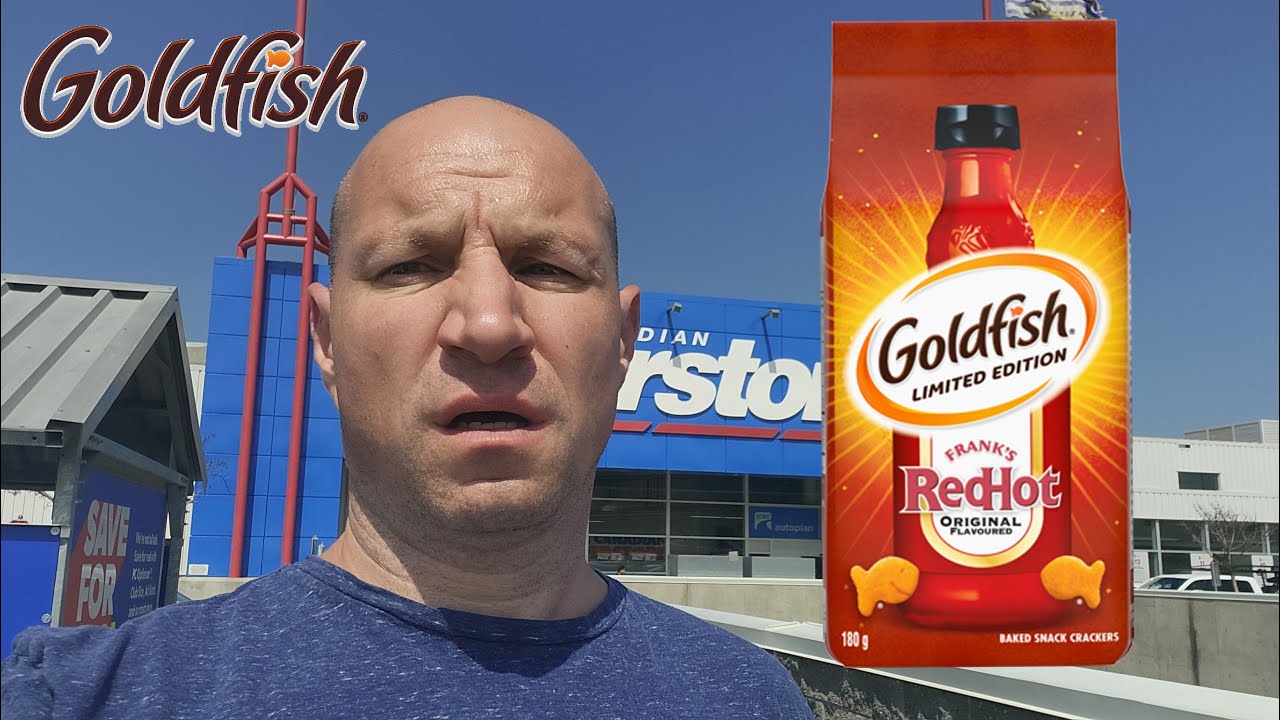 Goldfish Limited Edition Frank's Red Hot! - YouTube
