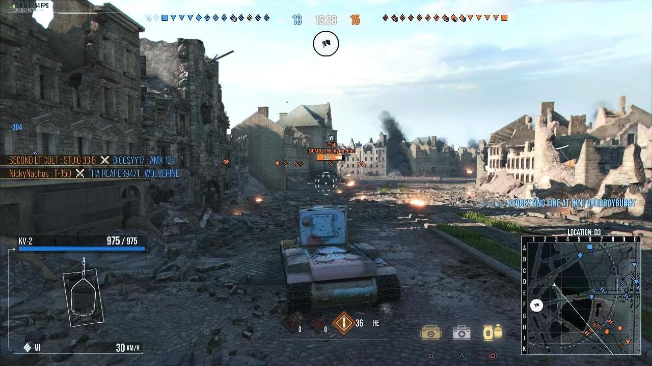 World of Tanks_love my kv2 - YouTube