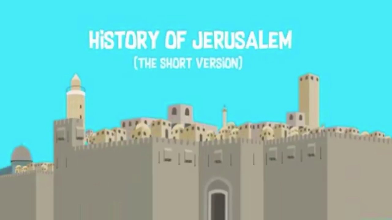 História de Jerusalém em animação - YouTube