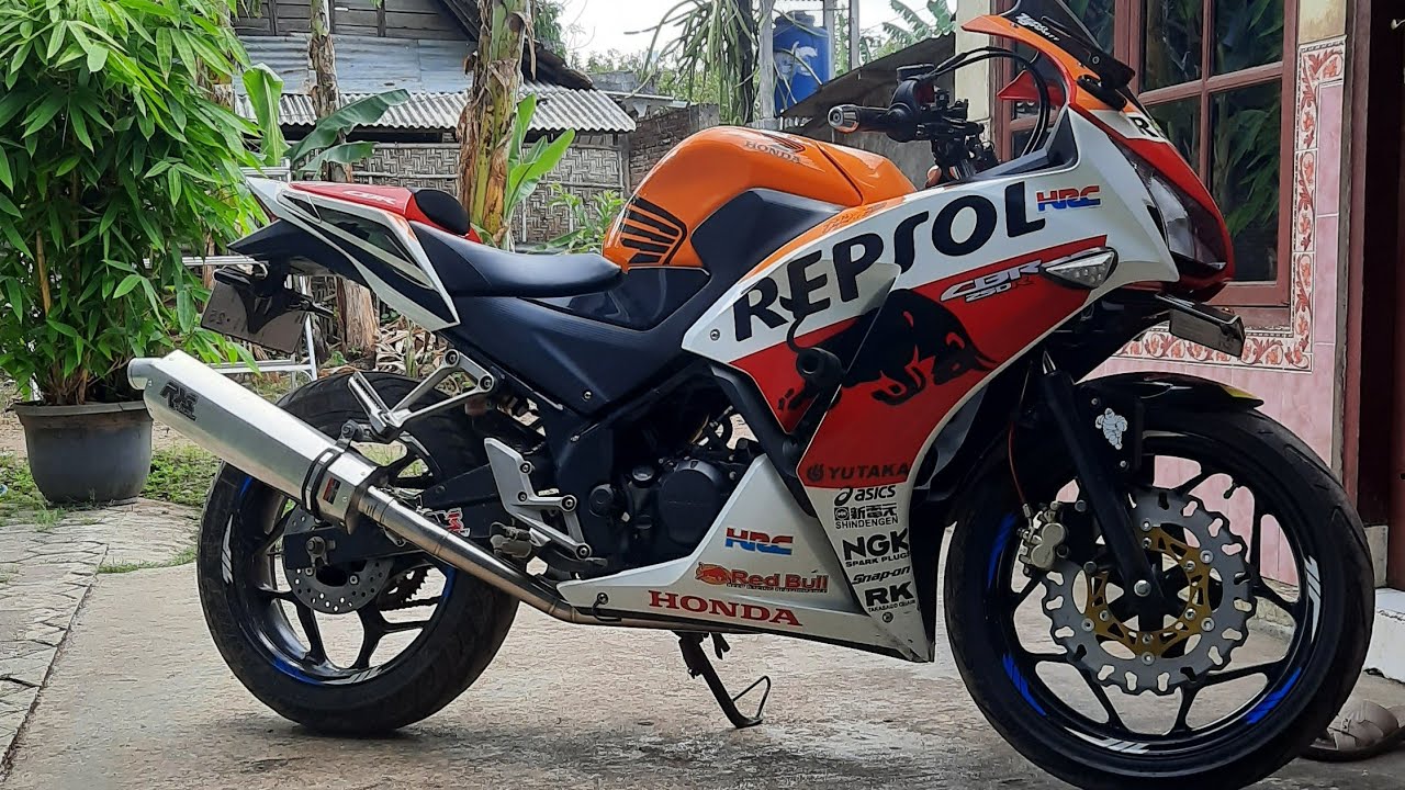 CBR 150R Pasang knalpot Big Volume RX3 Fullsystem di CBR K45A || Riview ...
