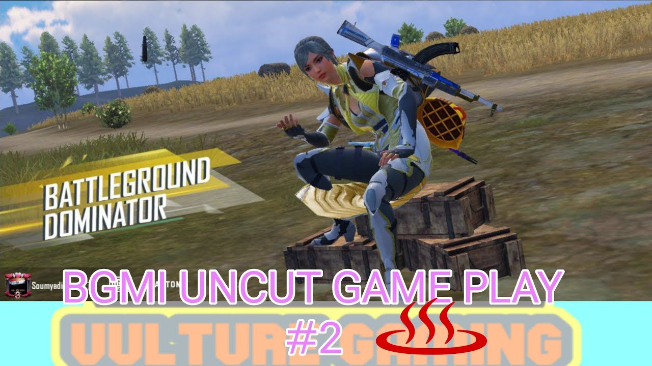 BGMI- GAMEPLAY#2 ll Uncut Gameplay of BGMI - YouTube