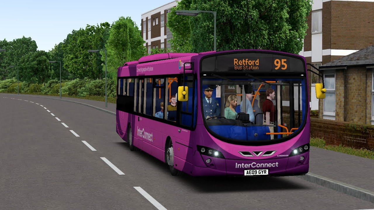 Omsi 2: Lincolnshire V3 Route 95 - B7RLE Eclipse 2 Stagecoach 21221 ...