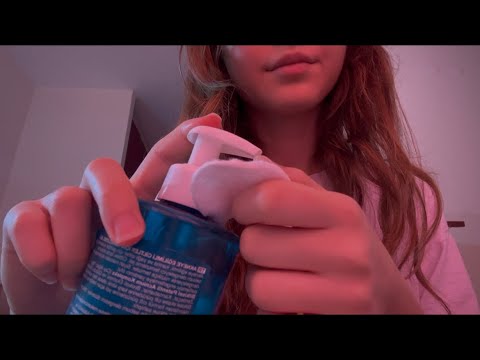 Yüzünü temizliyorum asmr 🧼👄
