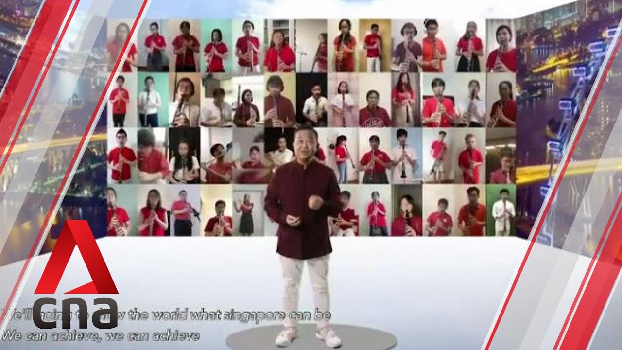 Original singer Clement Chow, 400 wind band musicians perform remake of ...