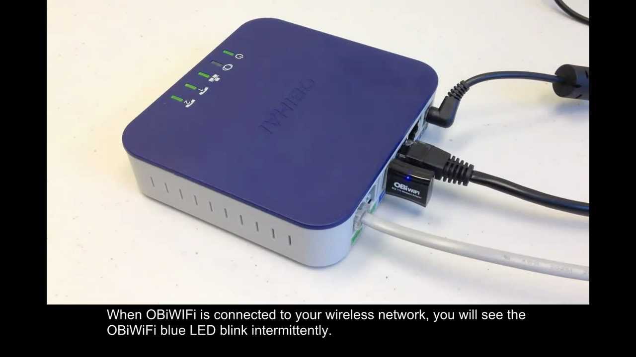 OBiWiFi Set-Up - YouTube