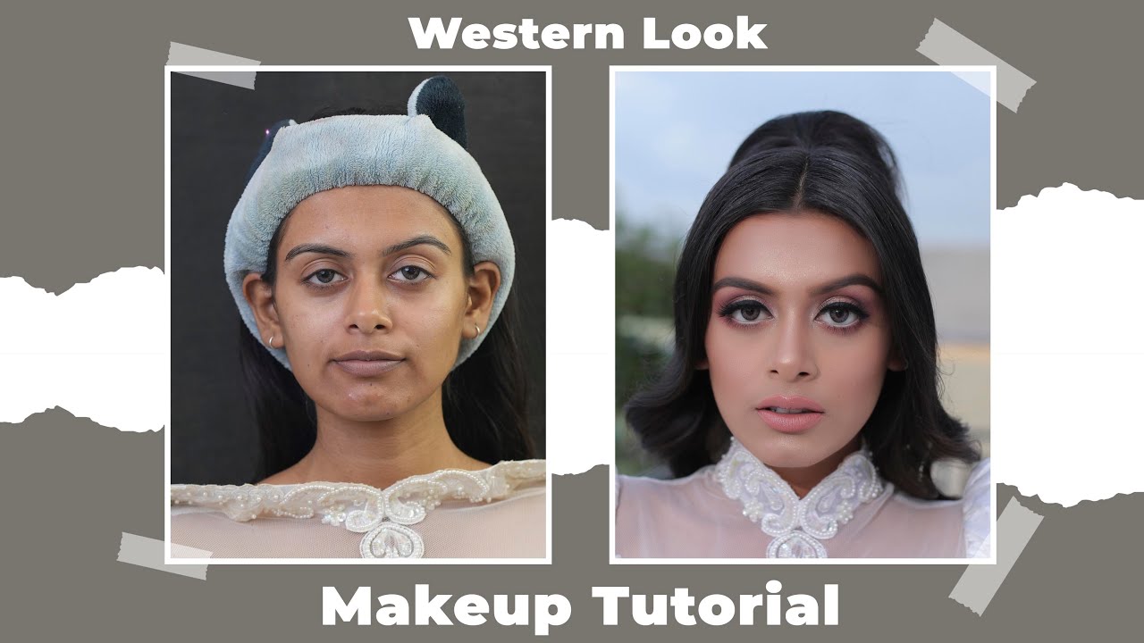 Western Makeup Look | Step By Step For Beginners and Professional ...