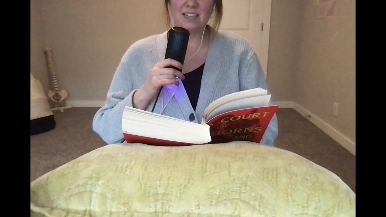ASMR reading ACOTAR Ch. 2 - YouTube