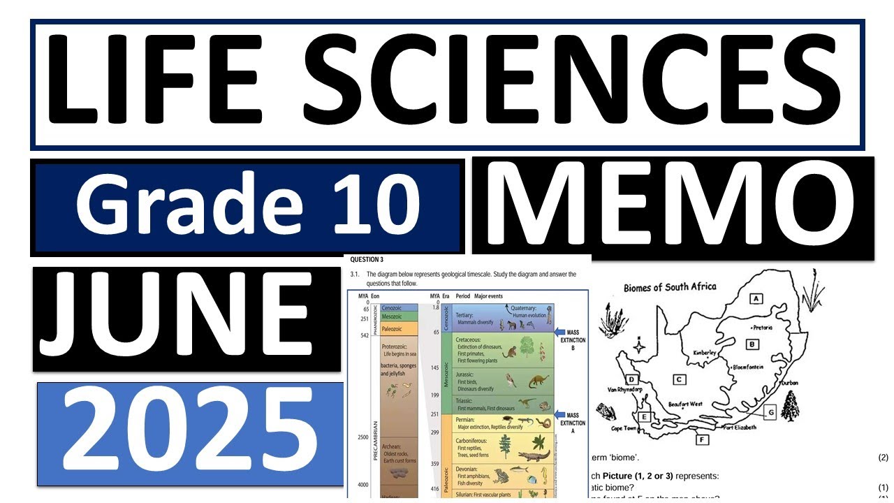 MEMO 2025 LIFE SCIENCES GRADE 10 JUNE EXAMS GET ANSWERED GRADE 10 LIFE ...