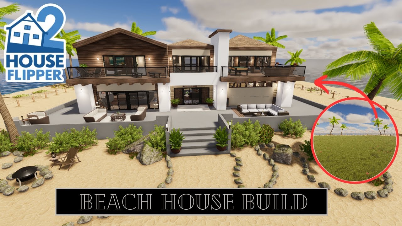 House Flipper 2 Speedbuild - Beach House - YouTube