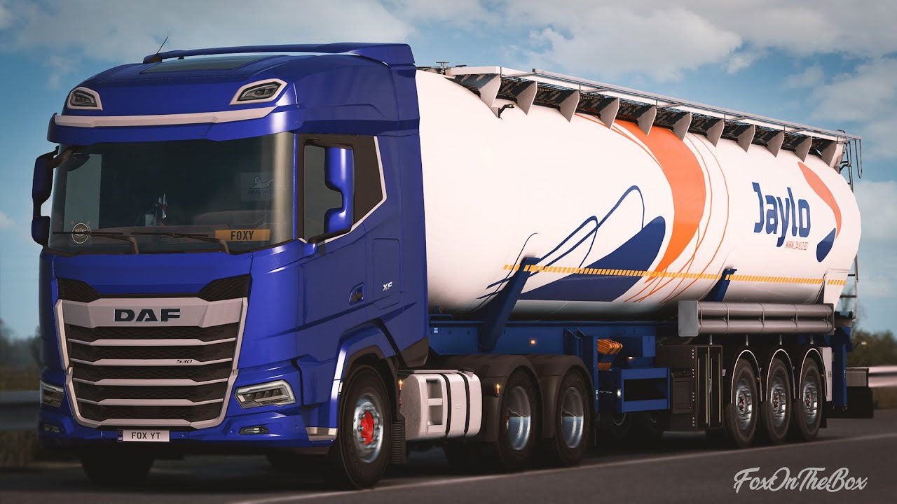 ETS2 1.43 First Drive With The NEW 2021 DAF XF | Euro Truck Simulator 2 ...