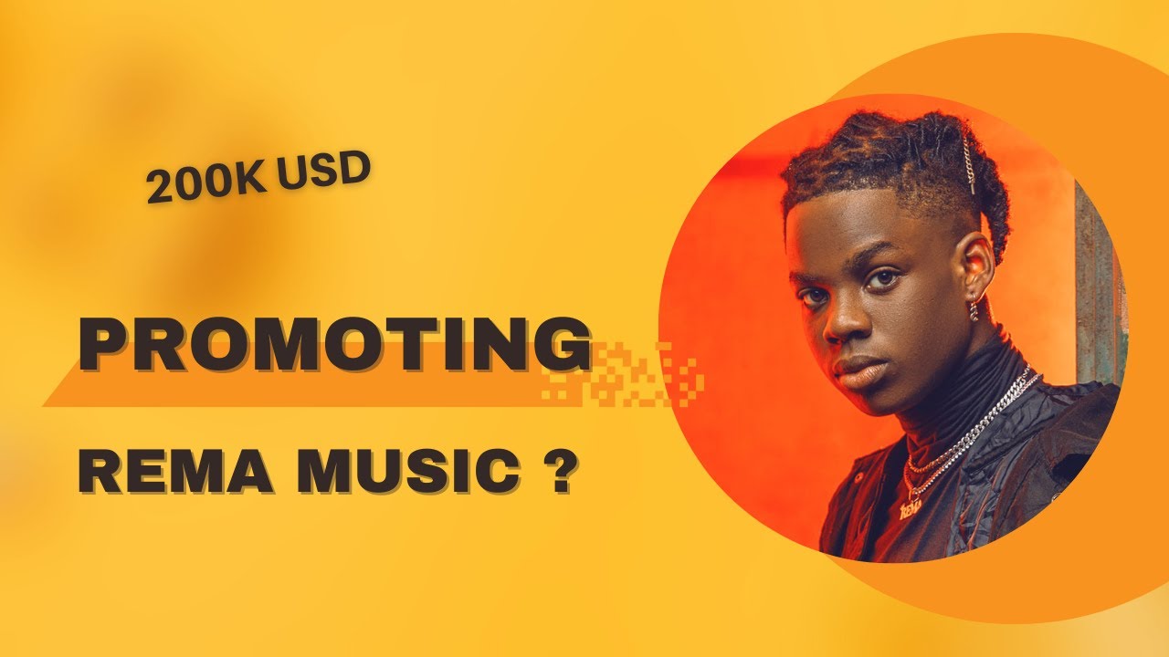 VIBE YETU NOW YOU KNOW: MILLIONS TO PROMOTE REMA'S MUSIC - IYANYA ...