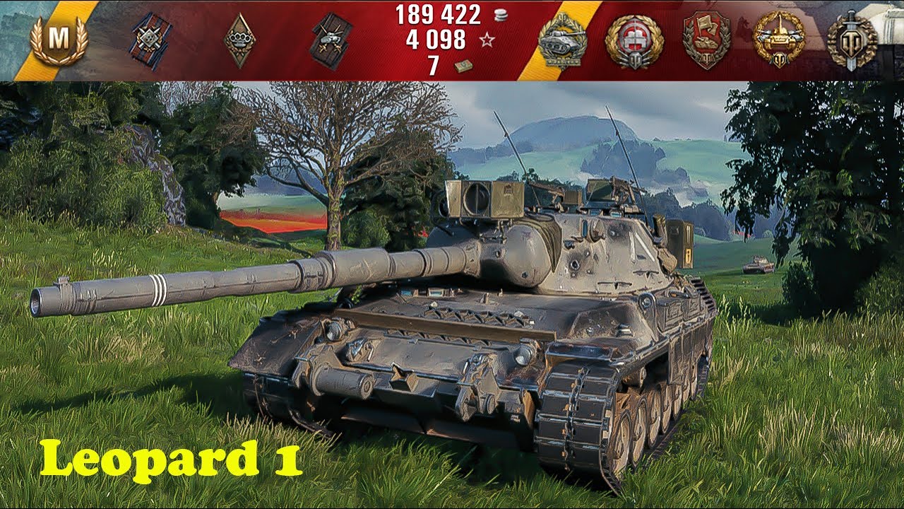 Leopard 1 - World of Tanks UZ Gaming - YouTube