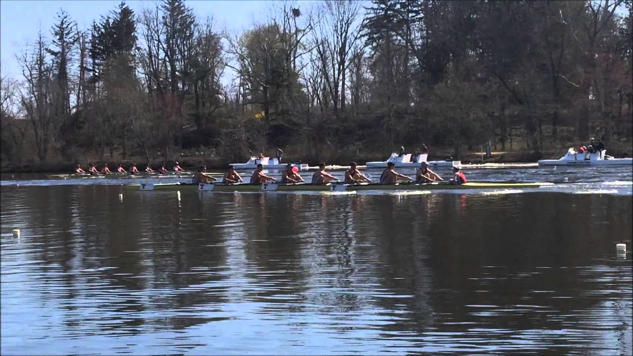 MIT Men's Rowing || Compton Cup practice + race video from the launch ...