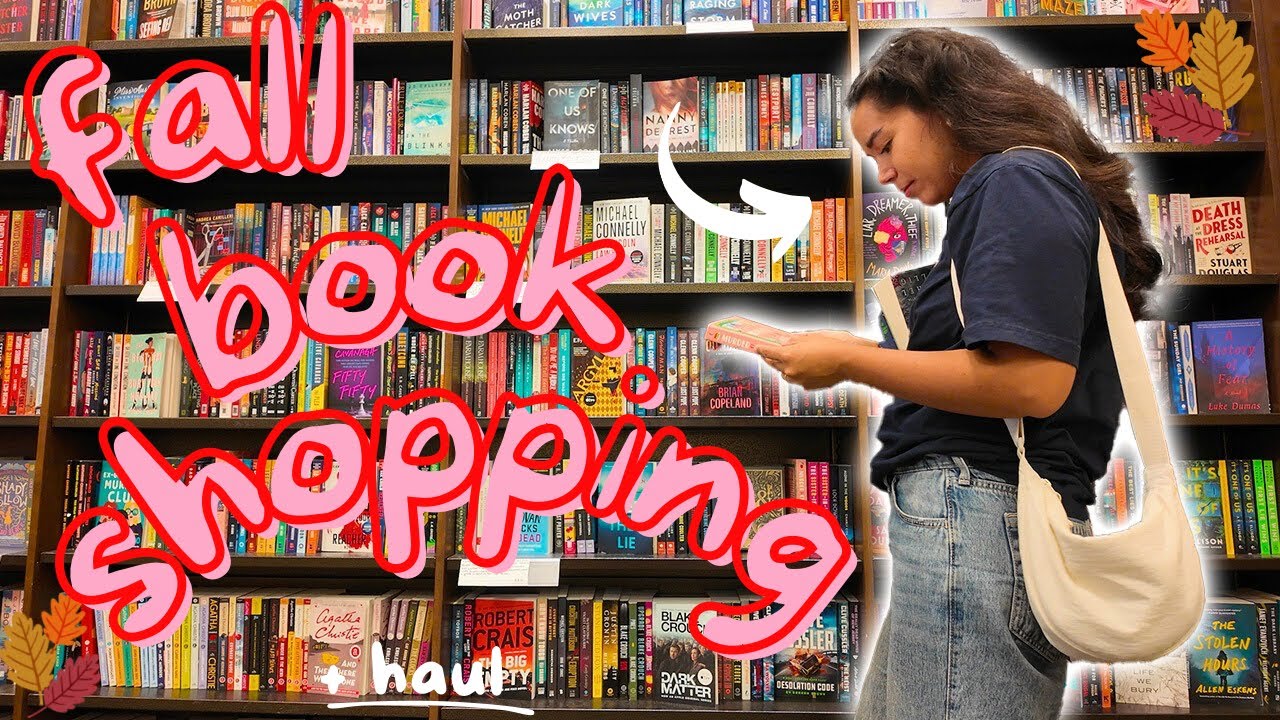 cozy fall book shopping @ barnes & noble + haul 🍁🛍️ | booktober day 5 ...