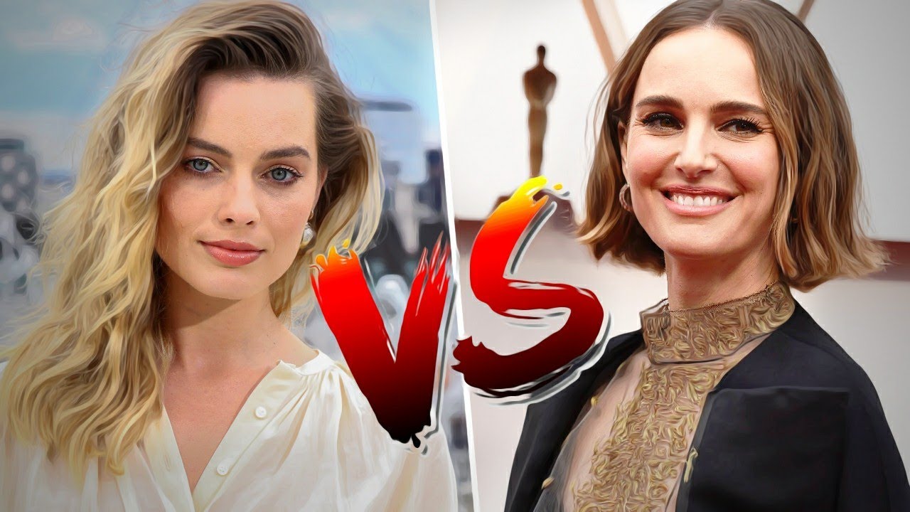 Margot Robbie Vs Natalie Portman Comparison | Celebrity Clash - YouTube