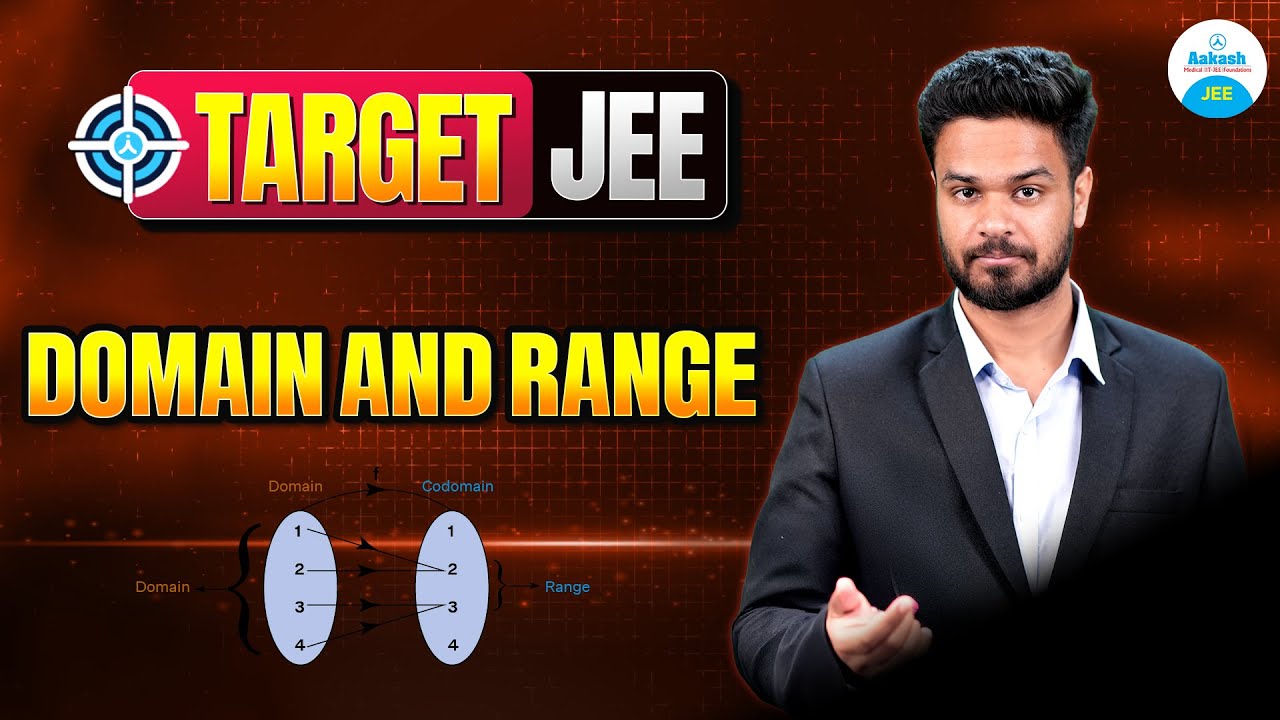Domain and Range Explained | Class 11-12 Maths Concept for JEE | Target JEE 🎯 - YouTube