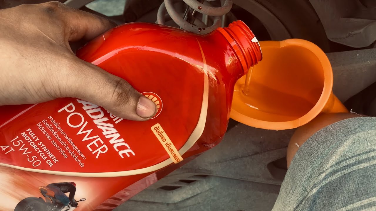 SHELL ADVANCE POWER SAE15W50 API SN JASO MA2 - YouTube