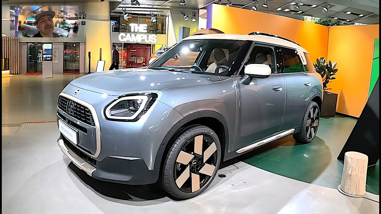 Mini Cooper Countryman C all new model compact SUV walkaround and ...
