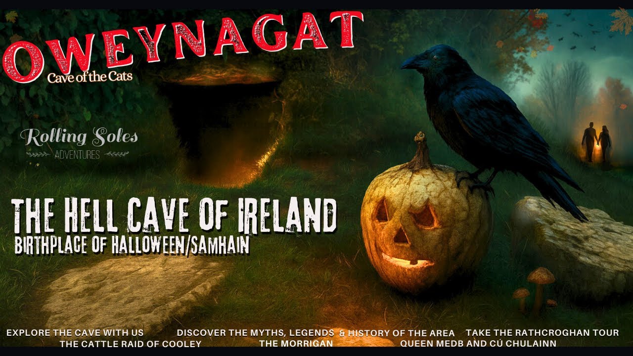 The Hell Cave of Ireland birthplace of Halloween/Samhain - YouTube