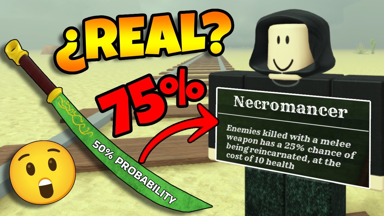 ¿FUNCIONA? NECROMANCER + JADE SWORD en RIELES MUERTOS😱 Dead Rails - YouTube