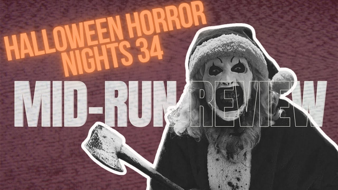 Halloween Horror Nights 34 Mid-Run Review | Top 10 Houses Ranked + Pro ...