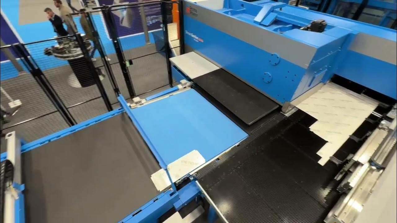Prima Power Automated Manufacturing Line PSBB - YouTube