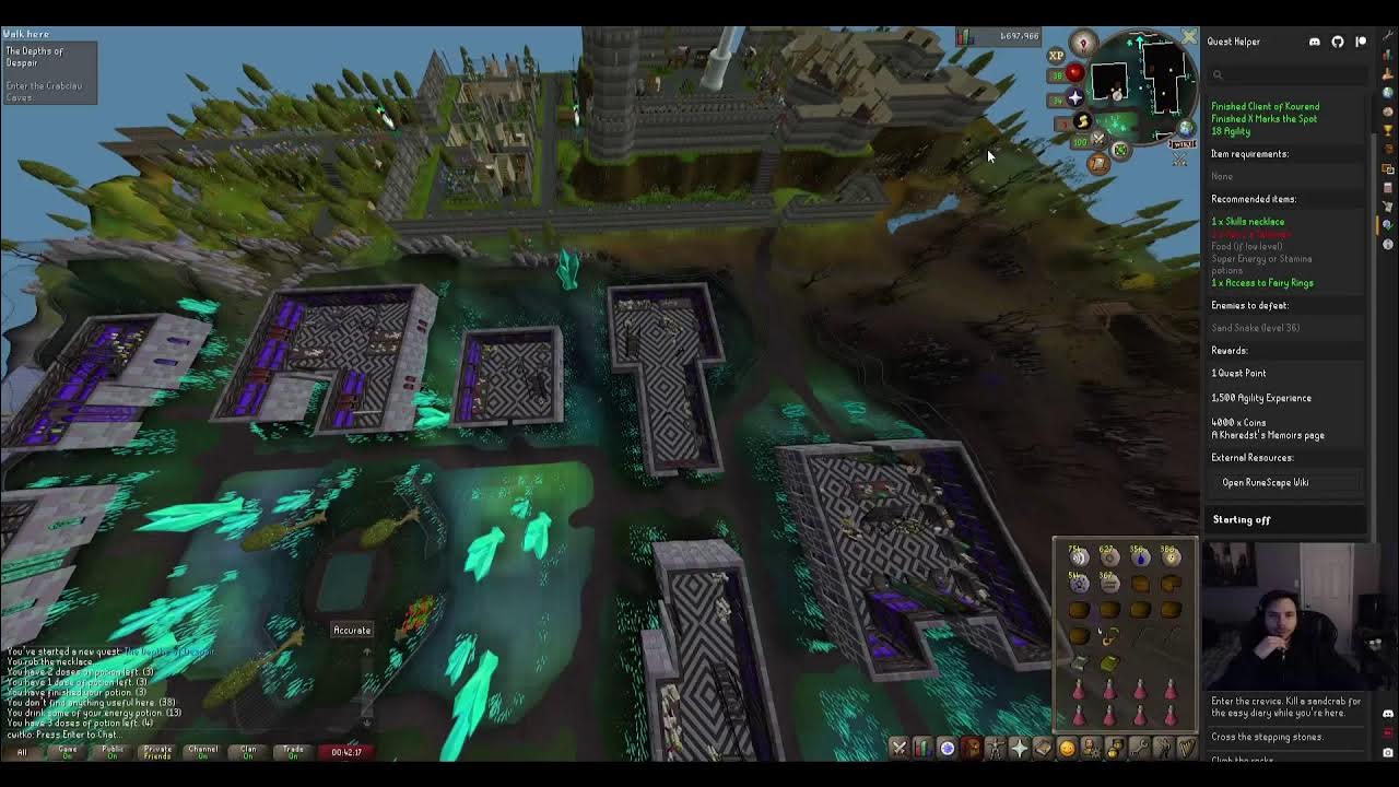 I learn more Python, I have no idea what I'm doing! I also play OSRS, I ...