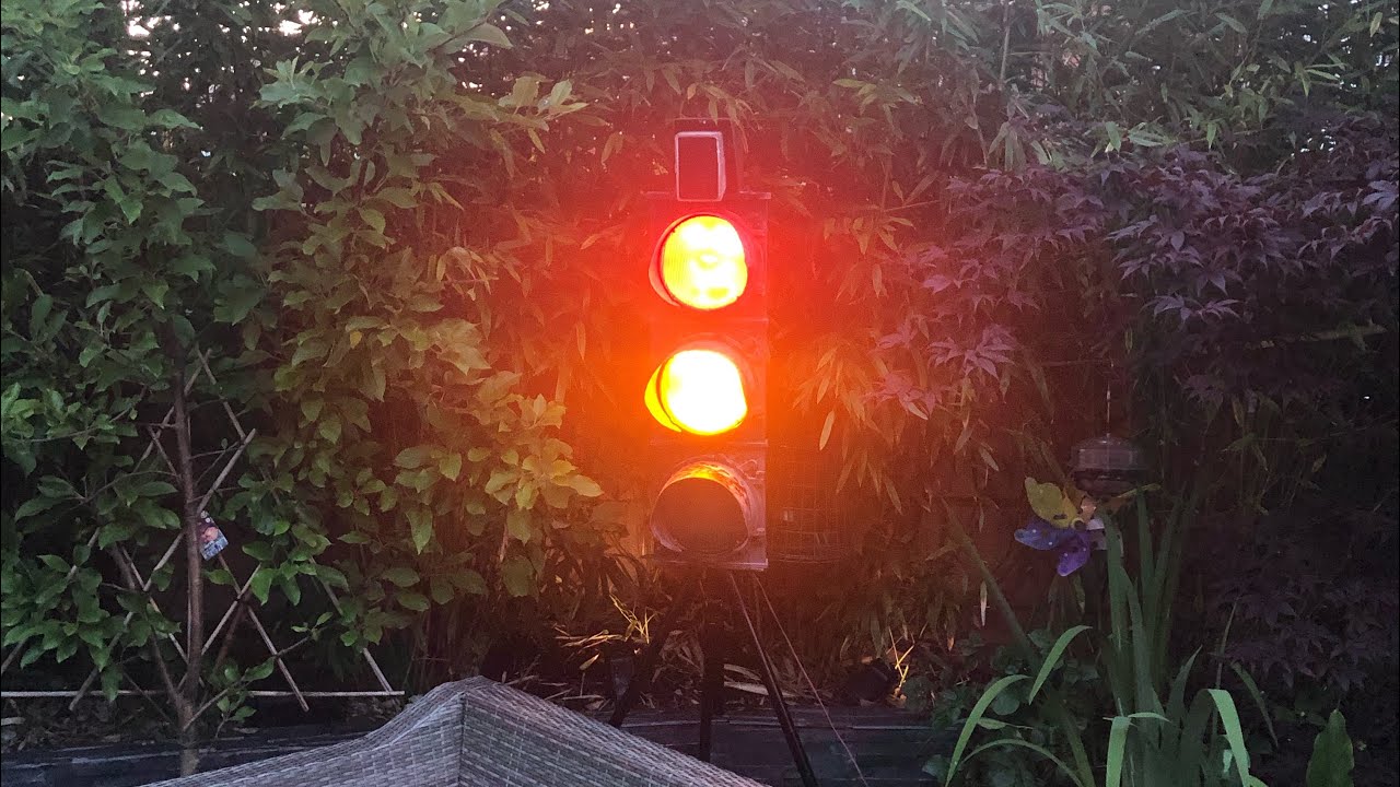 Vintage forest city Manchester traffic light fitted in place 😍 - YouTube