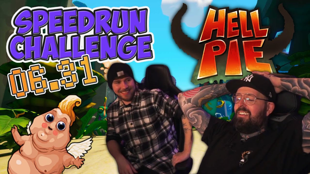 Hell Pie Speedrun-Challenge 😈 | mit Patorra von @Sluggerfly - YouTube