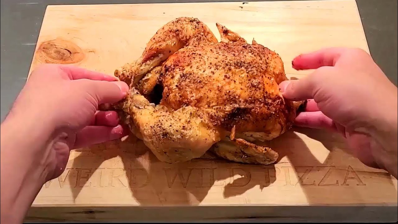 Roasted Chicken (Papa Za's Kitchen Quickies) - YouTube