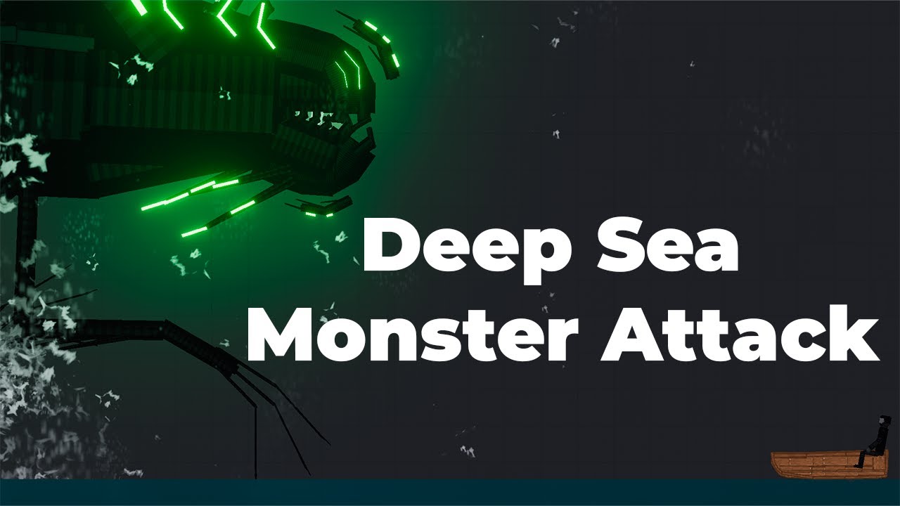 Deep Sea Monster Attack Humans | People Playground - YouTube