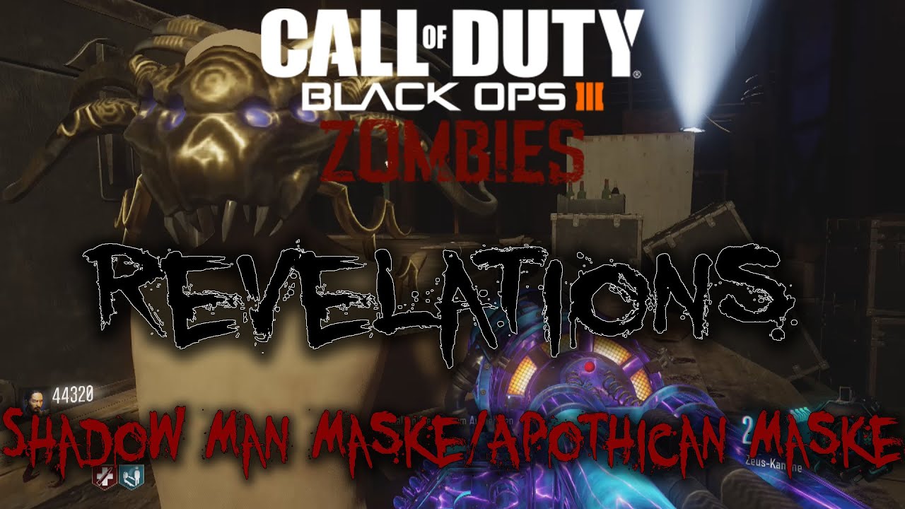 BO3: REVELATIONS - SHADOW MAN MASKE/APOTHICAN MASKE | TUTORIAL[GERMAN ...